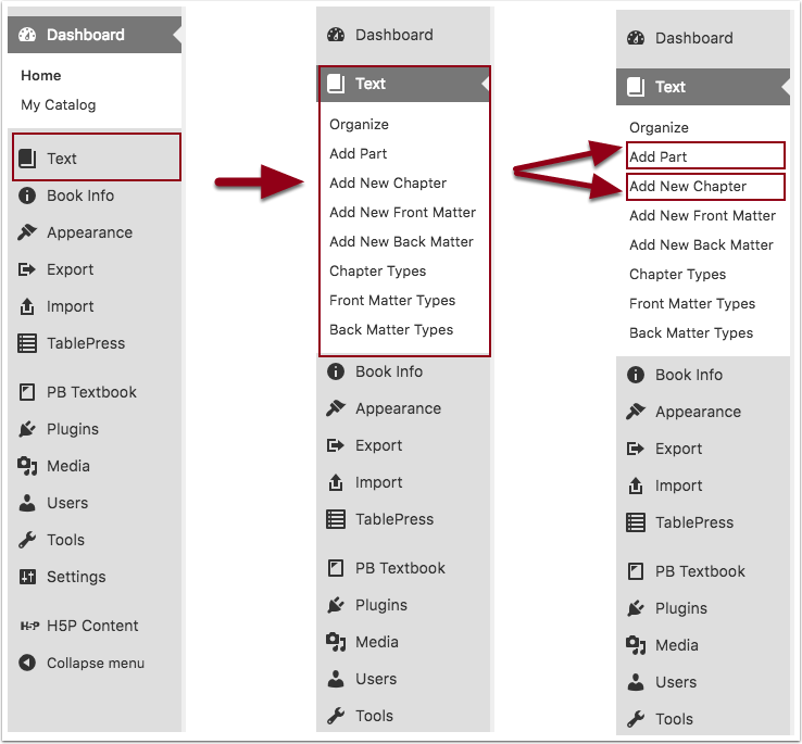 Parts & Chapters – Pressbooks 101